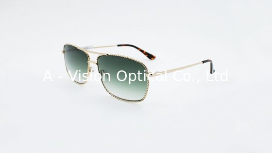 New Spring Summer Metal Sunglass Double Bridge Hot Sell 100% UV Protection supplier