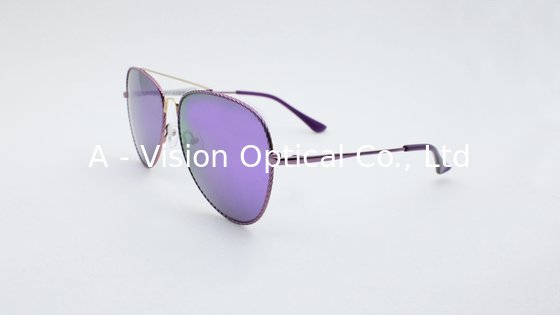 Metal Double Bridge Men's Sunglasses UV protection 100% Spring Summer Fashion supplier