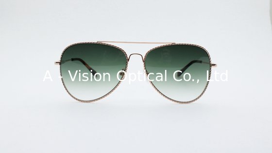 Metal Double Bridge Men's Sunglasses UV protection 100% Spring Summer Fashion supplier