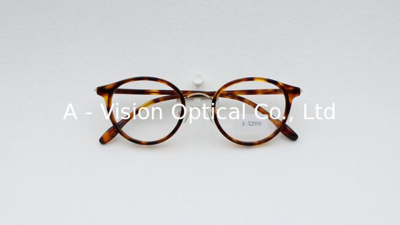 Round Unisex frame skin-friendly handmade acetate reading glasses supplier