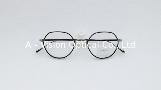 Mens Pure Titanium Full rim Eyeglasses Business Optical Glasses Frame Clear Lens supplier