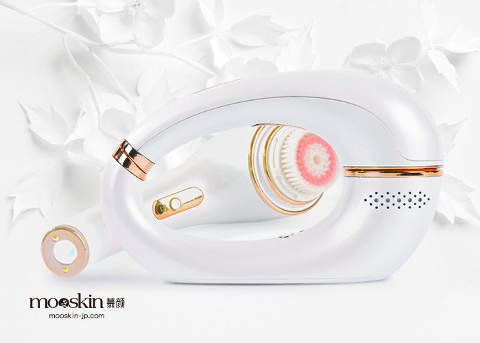 Skin Automatic Face Cleanser For Acne , Electric Skin Cleanser Smart Instrument