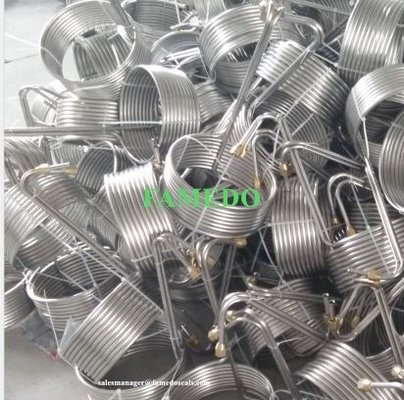 home brew beer stainless steel cooling coiler&pipes
