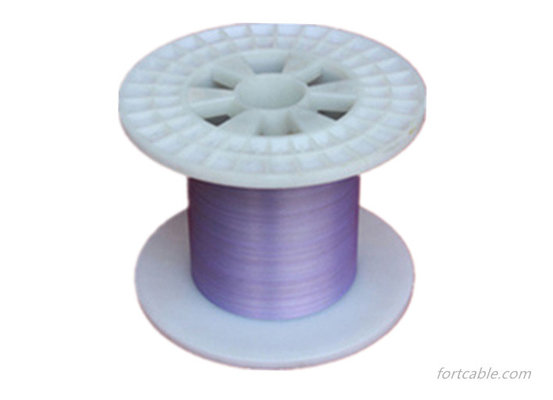 High Temperature Resistance PTFE Insulated Multicore Cable Purple / Gray UL1213