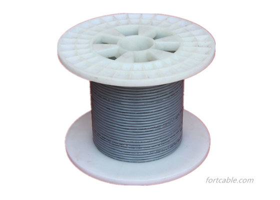 Lead Free PVC Jacket Insulated Copper Wire 95% Coverage Braid Shield