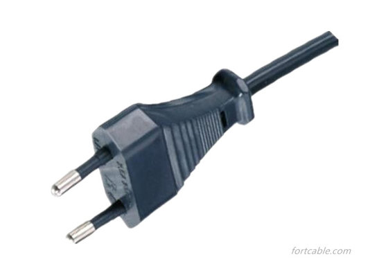 Rated Voltage 220V Cable Harness Assembly Max Current 3A / 5A EU Power Cord