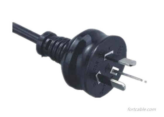Office Equipment Cable Harness Assembly 220V AU Power Cord AWG14 To AWG18