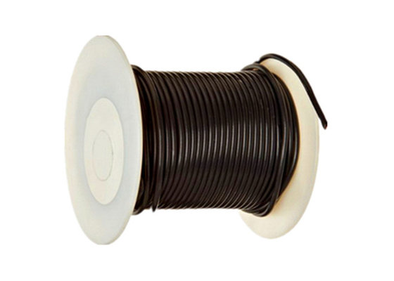 Black Color Twisted Pair Wire , Stranded Conductor PFA Solid Core Wire