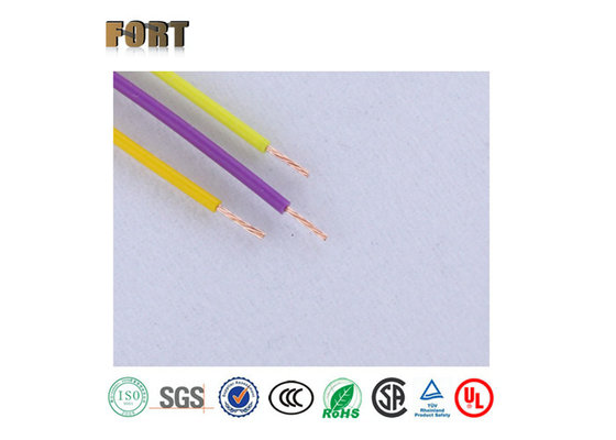 Low Temp Resistant Twisted Pair Wire , Chemical Processing Silver Teflon Wire