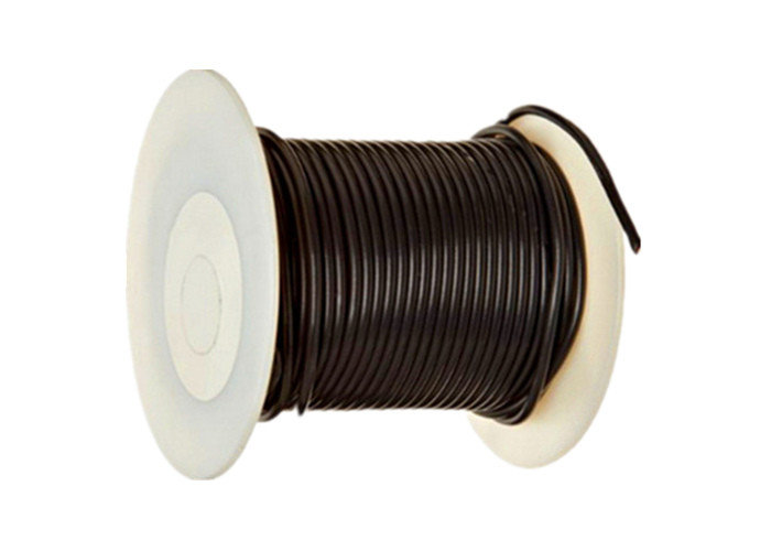 Black Color Twisted Pair Wire , Stranded Conductor PFA Solid Core Wire