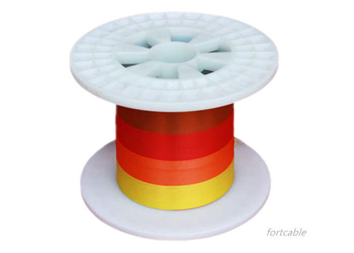 PVDF Coating Kynar Wire Wrap Red And Yellow With Great Mechanical Properties