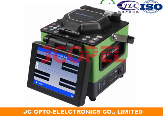 250um Bare Fiber Optic Fusion Splicer 60s Splicing Machine 5.7 Inch LCD Display