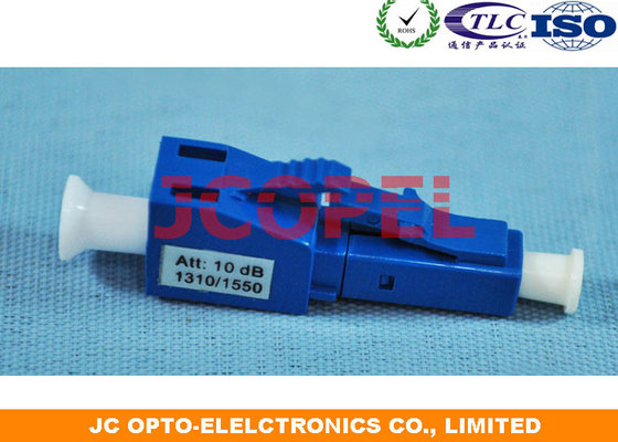 TLC Optical Attenuator Plug In Fixed Adapter Type / Single Mode fiber 8dB Attenuations
