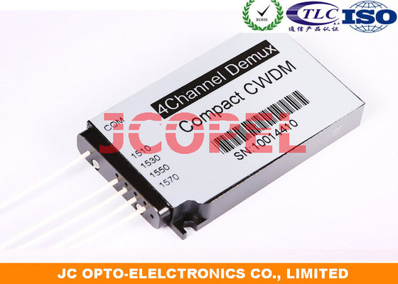 Compact Coarse Wavelength Division Multiplexer 8 to 1 Adds Drops WDM Module