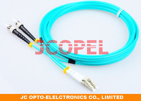 OM3 Fiber Optical Patch Cord ST UPC to LC UPC Connector 3.0m Jumper Cable