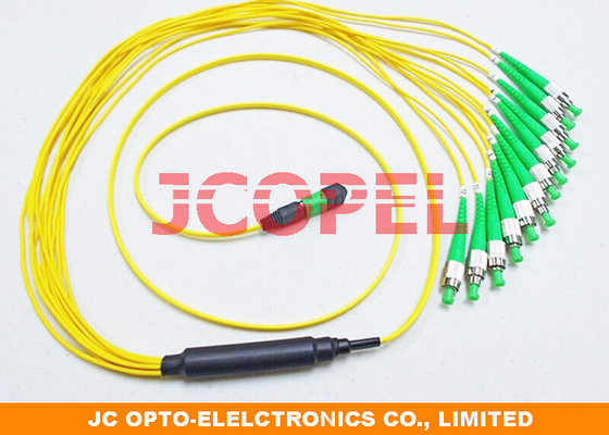 12Core MTP / MPO - FC/ APC Fiber Optic Patch Cord Single Mode Fiber Cable