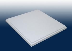 Compounded Fiberglass Soundproof Ceiling Tiles , 600 x 600 Ceiling Tiles 20mm 15mm