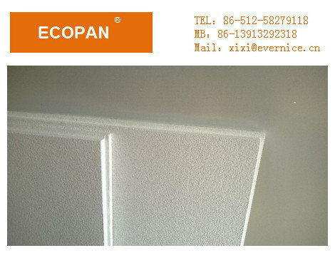 Tegular Edge Acoustic Fiberglass Ceiling Tiles With Non Combustible