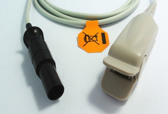 GE Datex Ohmeda Oxygen Sensor Finger Clips , Spo2 Finger Sensor 7 Pin For 3740 3710 4700