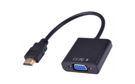 DP To VGA Converter HDMI Adapter Cable DP Male To VGA Custom Cable Assemblies