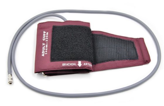 Ambulatory Non Invasive Blood Pressure Cuff PVC bladder replacing dynamic nibp cuff