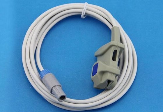 Pediatric Soft Tip Reusable Spo2 Sensor  Module 6 Pin 40 / 60 Degree Angle