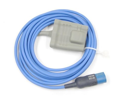 Original  Reusable Spo2 Sensor , 8 Pin Adult Finger Clip Spo2 Sensor Soft Tip