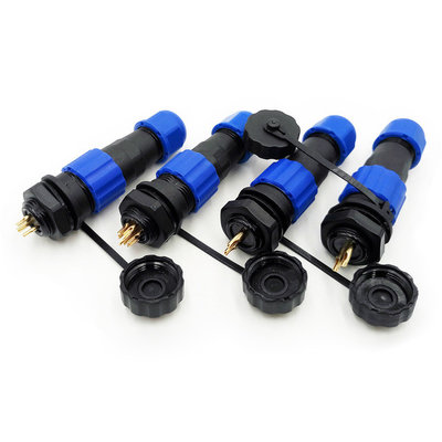 2/3/4/5/6/7Pin Electrical Cable Connectors Plug And Socket Waterproof SP13 Type