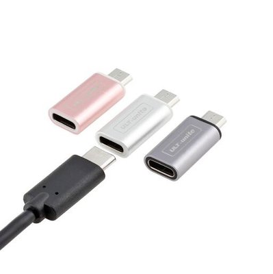 Durable USB - C Female To Micro USB Male Adapter , USB Type - C TO Micro USB Connector