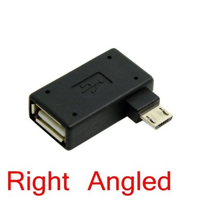 Micro Usb 2.0 Otg Host Adapter Electrical Cable Connectors With USB Power , 12 Months Warranty