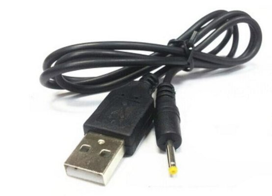 2.5 Mm 0.7 Mm 5 Volt 2A USB To USB Extension Cable 1m 3 Feet Elbow Design