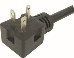 20a 3 Pin International Power Cords , Black 1.2m American Power Cable