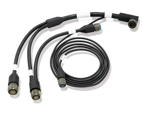 7 / 8"coaxial Rf Jumper Cable 50 Ohm Ring Corrugated Copper Outer Conductor