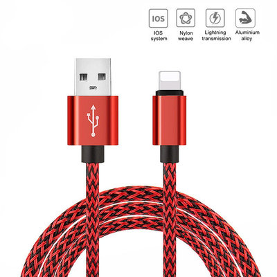 Durable Custom Cable Assemblies Lightning To Usb Cable Fast Charge For Iphone