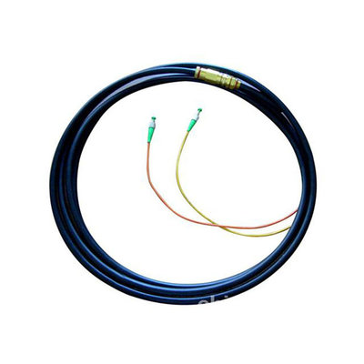 Odlc Fiber Patch Cord Dust Proof , 2 Core Armoured Fiber Optic Cable Gyfjh