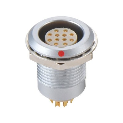 Push Lock Fsg Female Socket Connector , Peek Electronic Wire Connectors