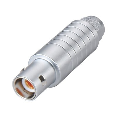 Electrical Cable Push Pull Connector Straight Plug Self Locking 1s Type