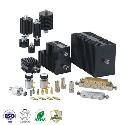 High Power Fixed Rf Attenuator Customized 100w Dc - 3ghz Frequency Range