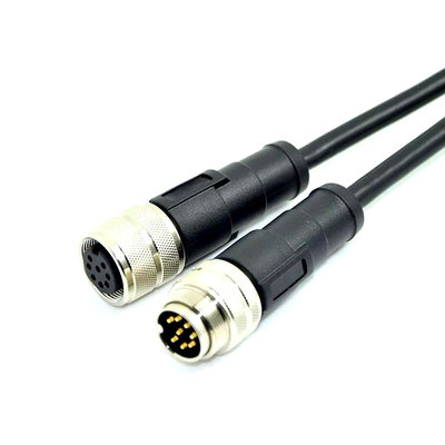 Aisg Male And Female Connectors 2 4 6 8 9 Pins 0.5m  - 100m Length With Cable