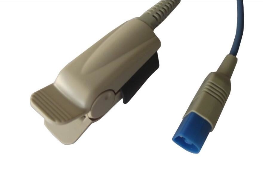  Reusable Spo2 Sensor probe adult finger clip 8pin for MP20 MP30