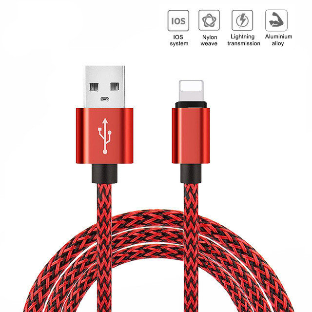 Durable Custom Cable Assemblies Lightning To Usb Cable Fast Charge For Iphone