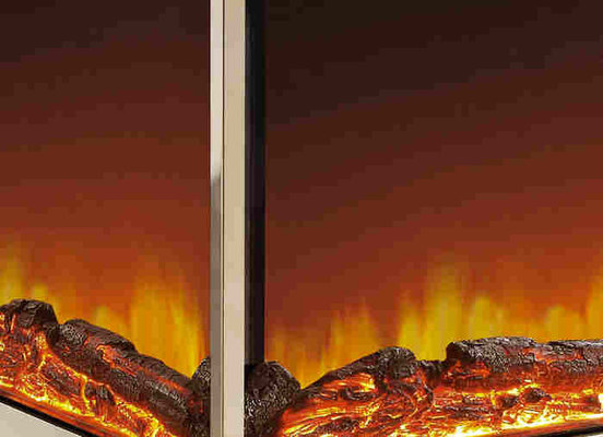 Einzigartiges klassisches dekoratives Feuer-an der Wand befestigter elektrischer Kamin mit Fernbedienung
