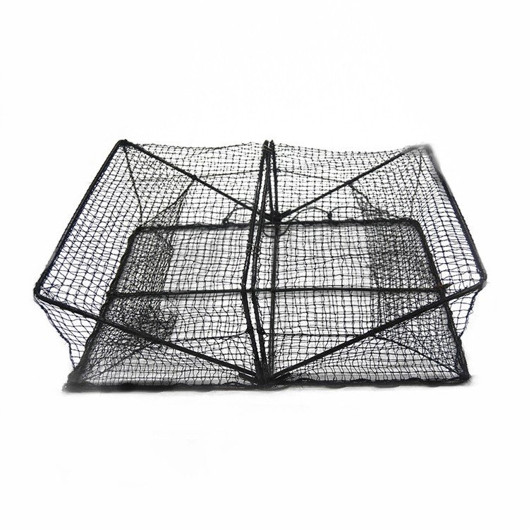 Best Quality Commercial Spring Trap Collapsible lobster trap fish traps for sale Rectangle prawn trap