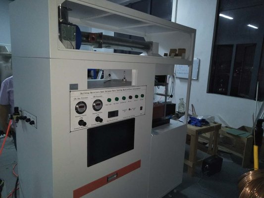GB / 8323.2 2008 Vertical Flammability Chamber ZY6166B Plastic Smoke Density For Test Lab supplier