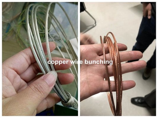 Energy Efficiency Wire Twisting Machine Sweden Bearing  , Finished Wire Range 19-32AWG supplier