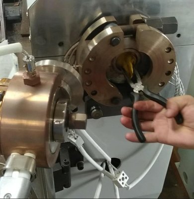 Single Layer Wire Extruder Machine Teflon Cable Manufacturing Equipment supplier