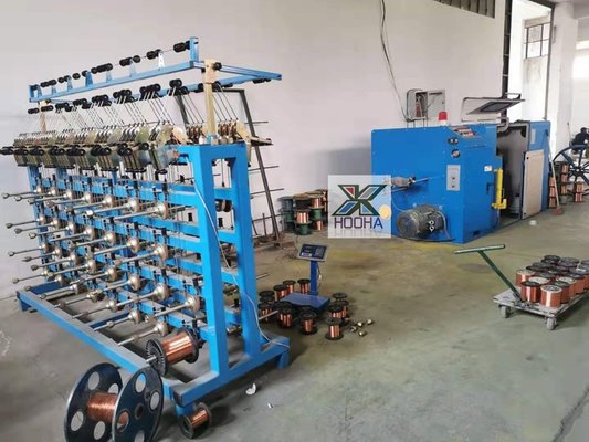 Energy Efficiency Wire Twisting Machine Sweden Bearing  , Finished Wire Range 19-32AWG supplier