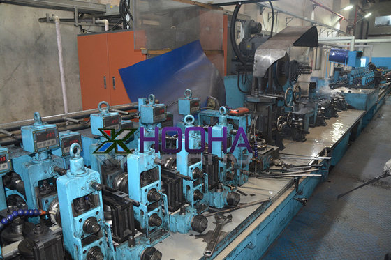 Carbon Steel ERW Tube Making Machine With High Frequency Power 2200KW supplier