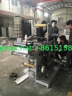 Auto Roll Blank Adhesive Label Sticker Slitter Rewinder Machine 420fq Transparent Screen Protective Film Slitter Machine