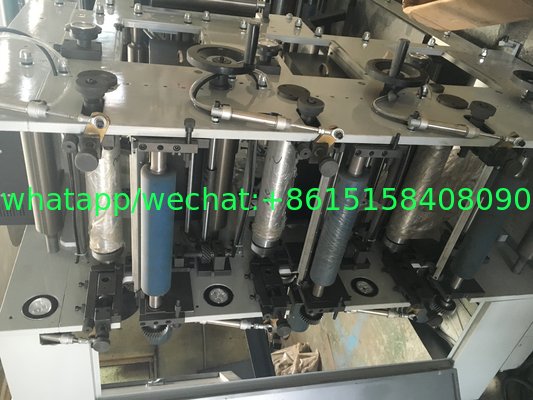 Allfine 7color 320 two units(4+3) Label flexo printing press machine self-adhesive sticker/label to mould die cutter